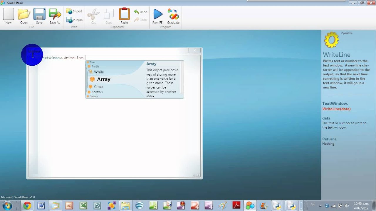 Small Basic Tutorial 4 - Beginner Level - Comments 101