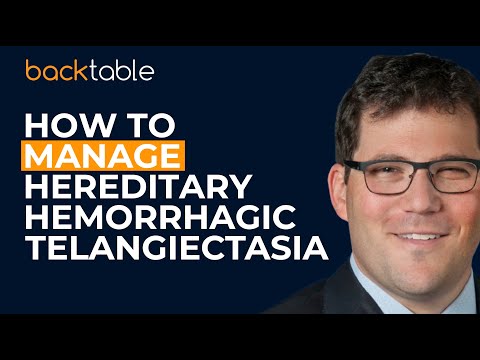 Managing Hereditary Hemorrhagic Telangiectasia & Pulmonary AVMs w/ Dr. Clifford Weiss | 527