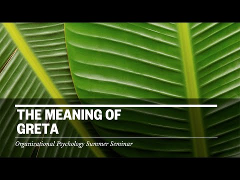 The Meaning of Greta (OPSS02)