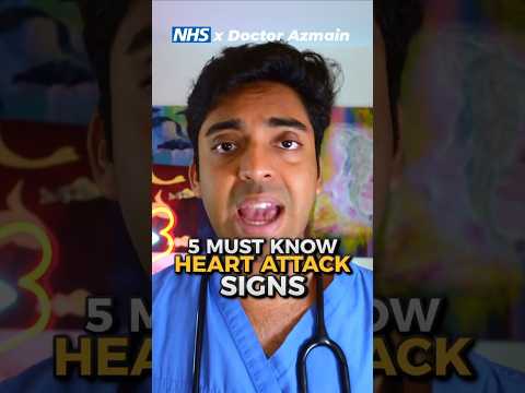 💔 5 Must Know Signs of a HEART ATTACK — @NHS x @DoctorAzmain