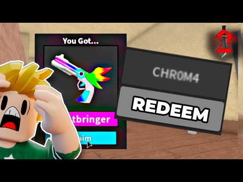 MURDER MYSTERY 2 ROBLOX CODES 2024 - MM2 CODES 2024 - *working*