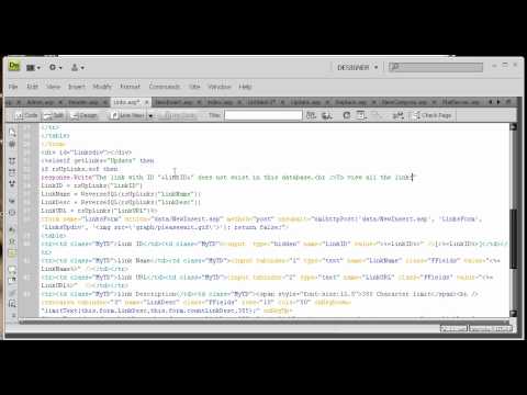 ASP Classic Lessons #7 - Error 800a0bcd BOF or EOF