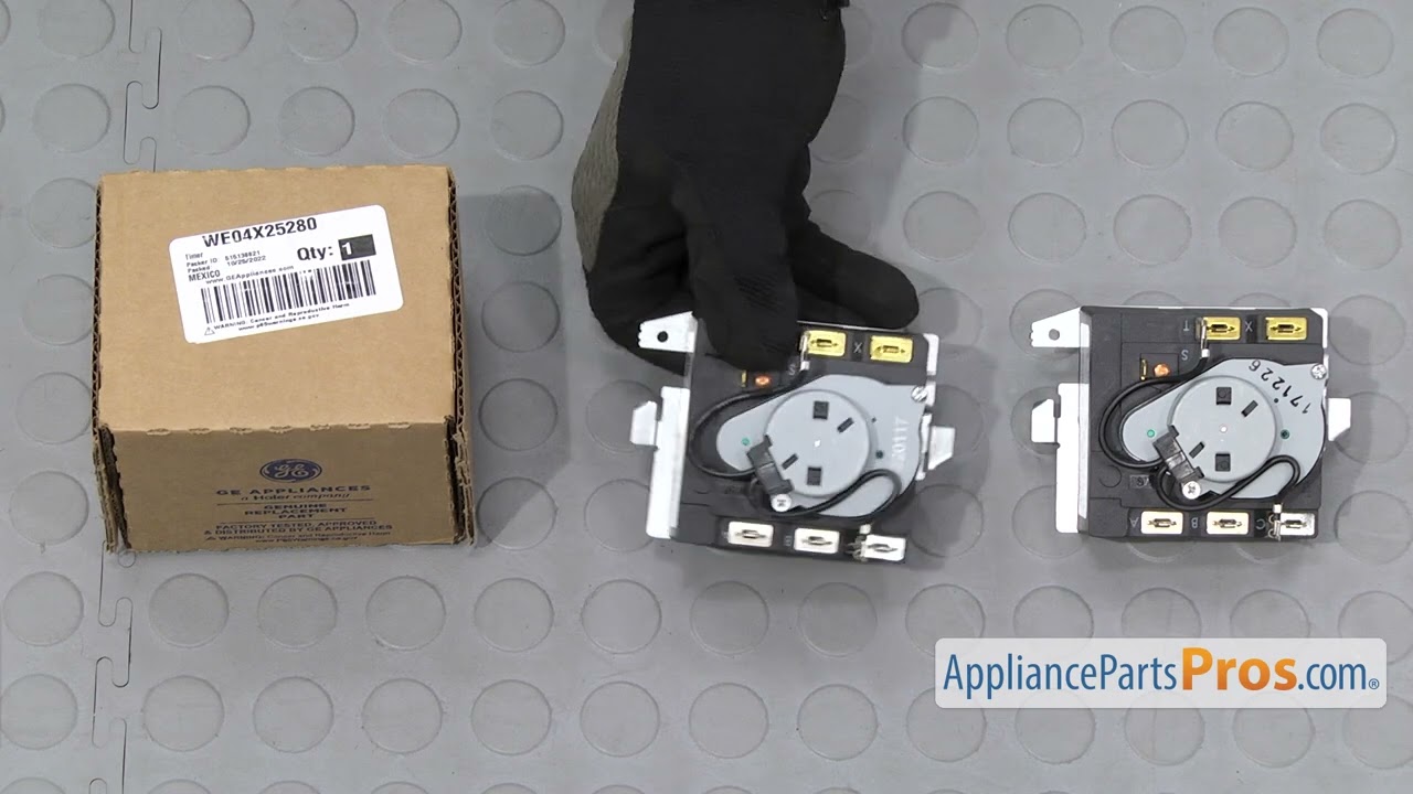 How To: GE Dryer Dryer Timer WE04X25280