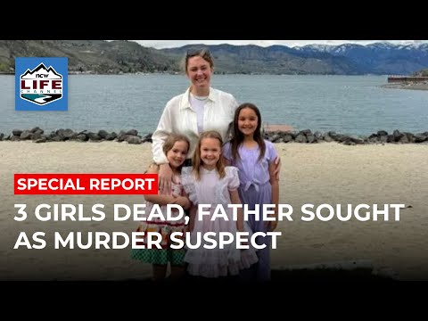 3 girls dead, father sought as murder suspect