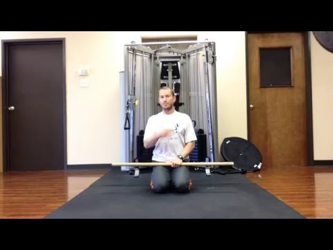 Broomstick Shoulder Stretch Exercise | N 2 Action