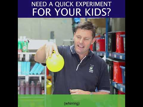 Balloon and nut science experiment on sound