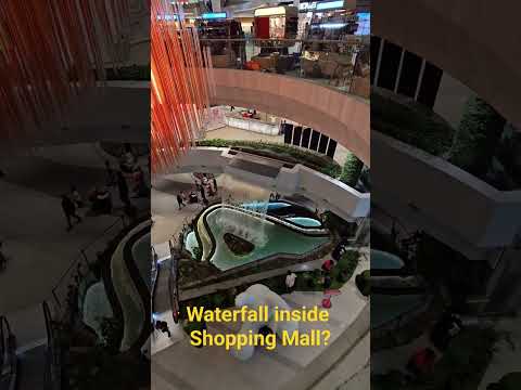 Waterfall inside Setia City Mall, Selangor