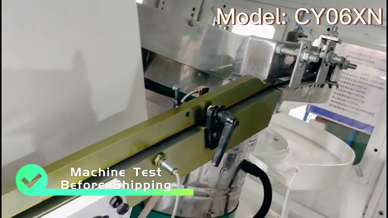 Rainbow high-speed automatic thread rolling machine, machine test before shipping!