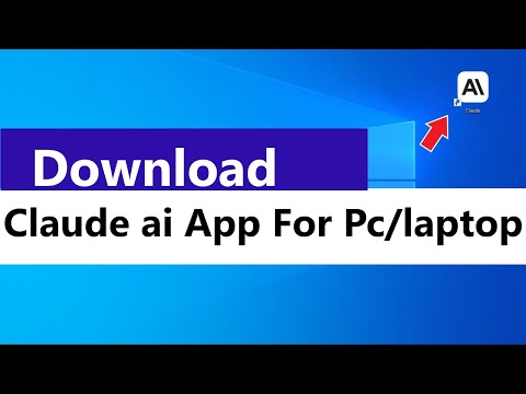 Claude ai app for PC | How to download claude ai app in pc | Download claude ai for pc #claude