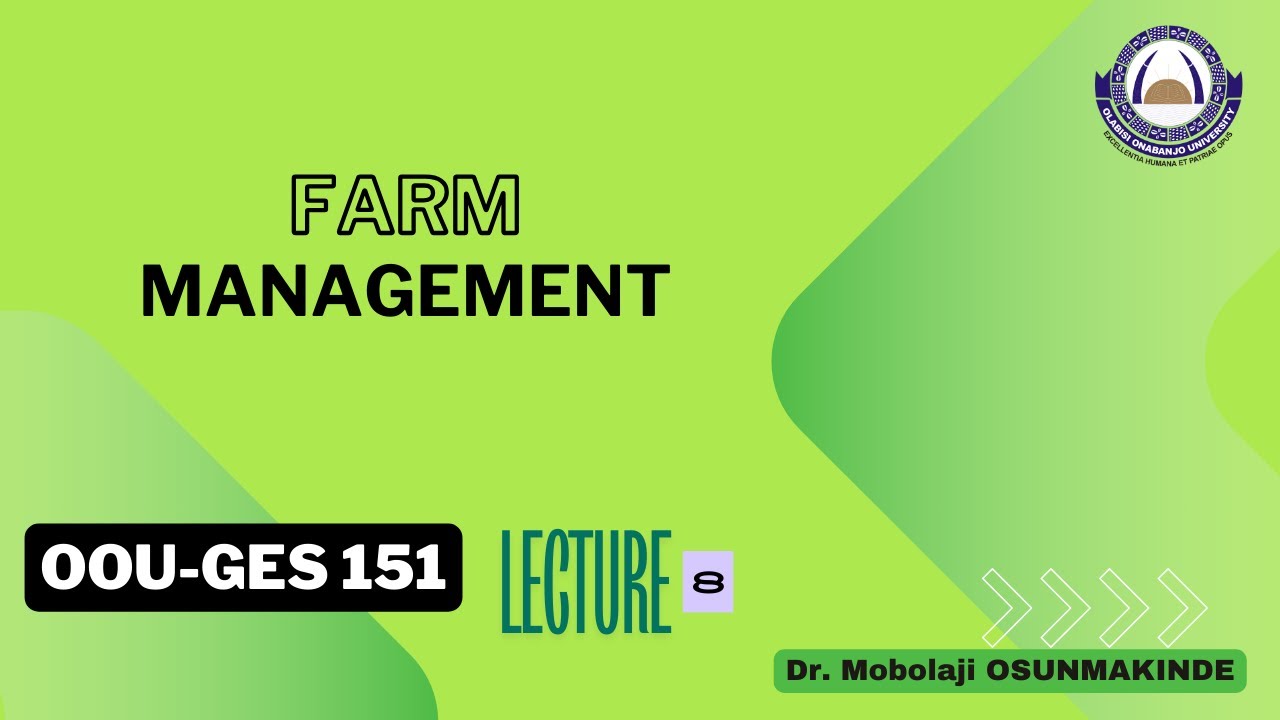 Understanding Farm Management: Key Concepts and Practices | Galaxy.ai