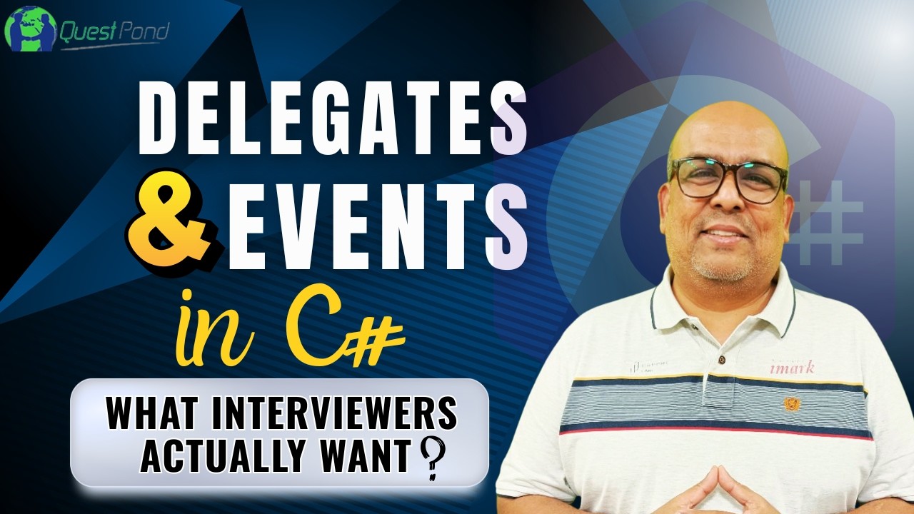 C# Delegates and Events | Theory vs Real interview answer