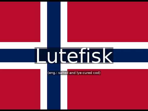 How to pronounce Lutefisk {eng: salted and lye cured cod} in Norwegian