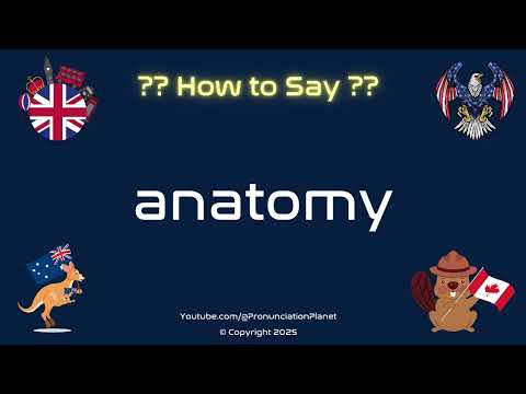🧠 🦴 How to Pronounce anatomy? (CORRECTLY) | Pronunciation Planet