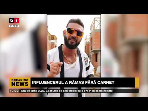 DORIAN POPA, PRINS DROGAT LA VOLAN_Știri B1TV_28 oct. 2023