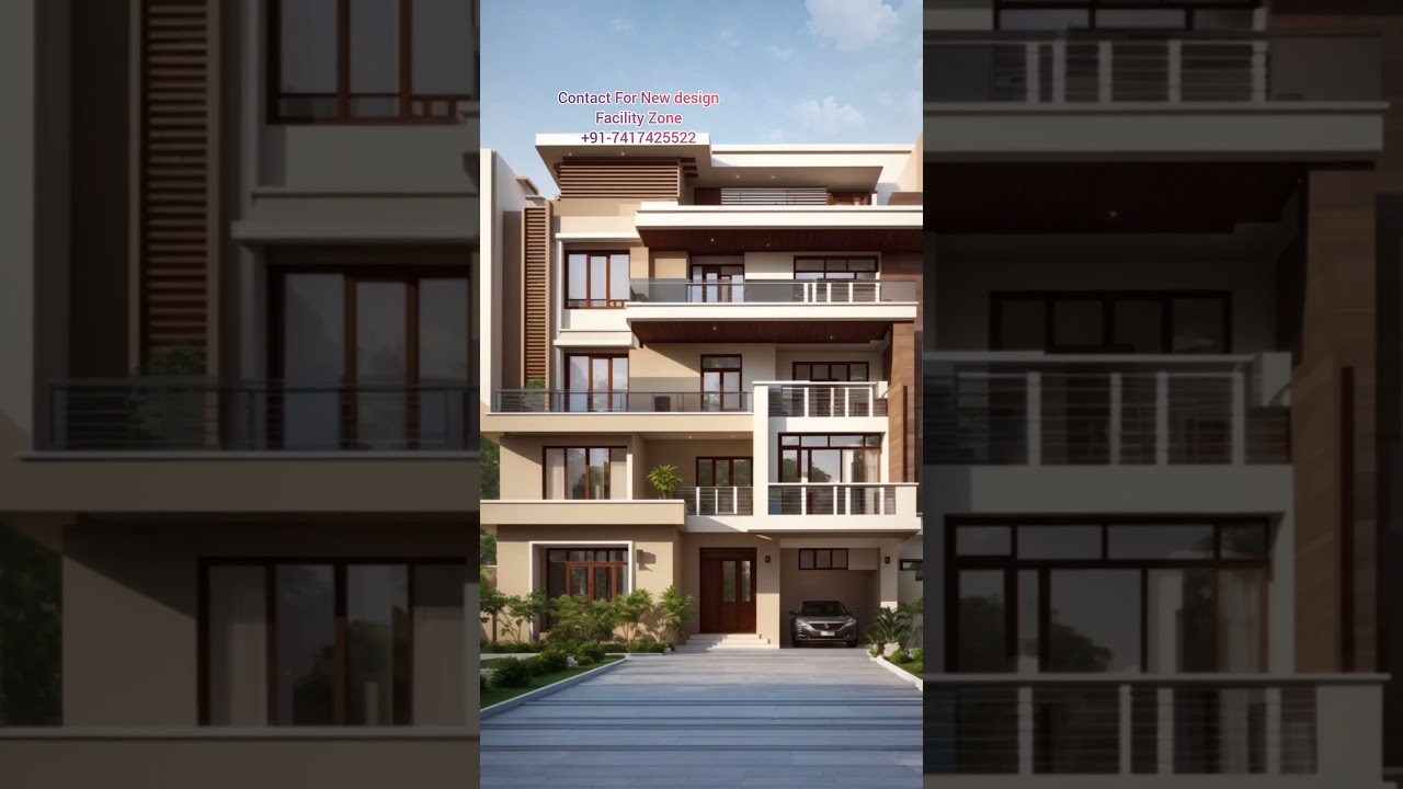 4 Storey Luxury House Design | #luxuryhousedesign #shortsfeed #housedesign