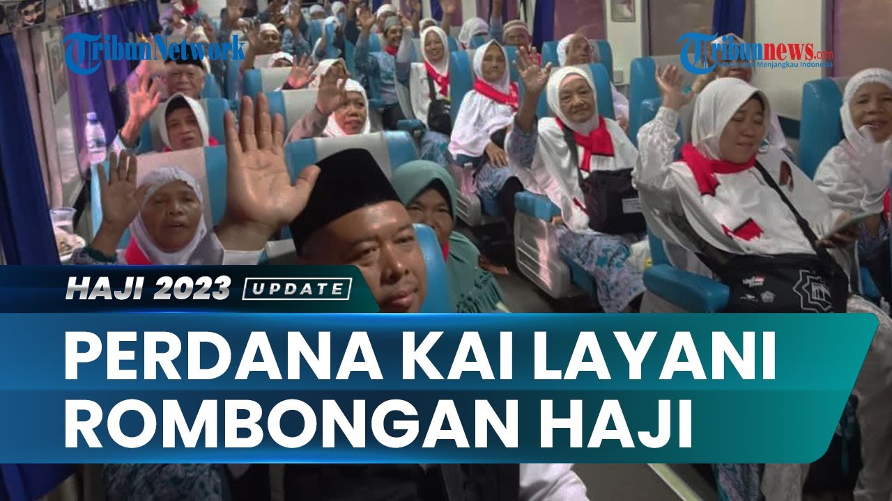 Perdana dalam Sejarah, KAI Antar Rombongan Haji VVIP Labuhanbatu ...