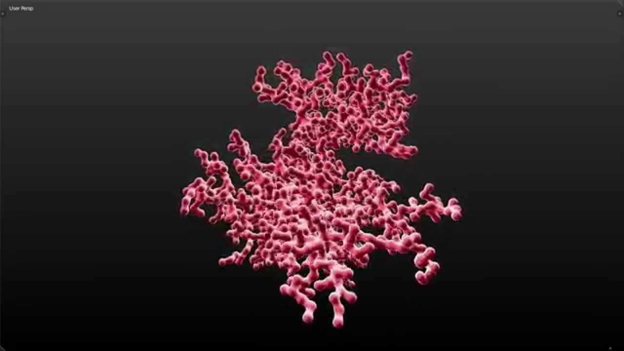 3D Brownian Tree (small)