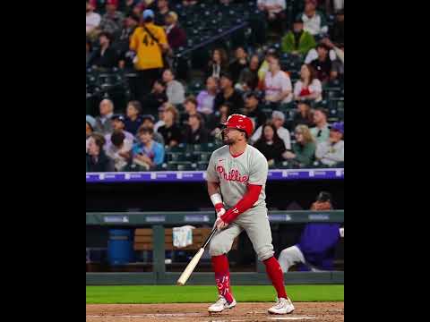 Kyle SCHWARBER HR.#17 Season 2025 Phillies AVG.257 AB 175 RBI 37 #phillies #usa #mlb #sbvzla #shorts