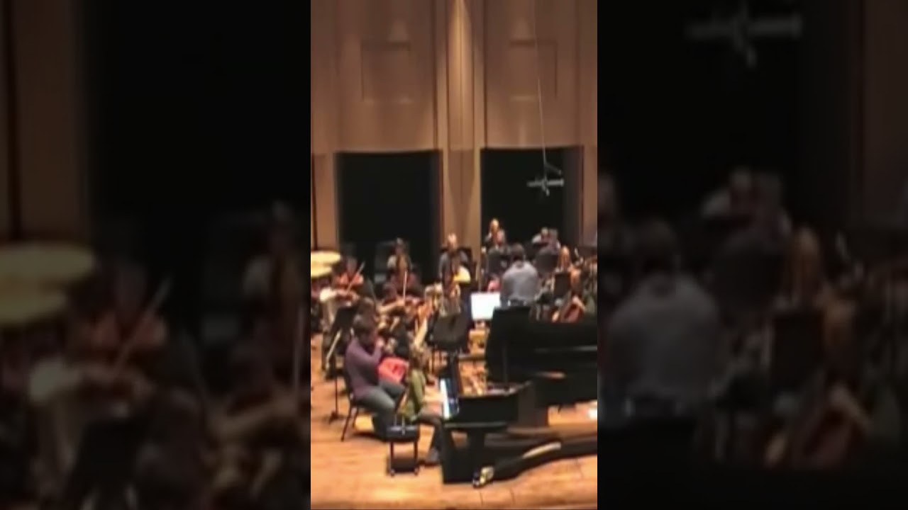 Flashback to 13-year old Rūta playing Chopin with orchestra at the Arlene Schnitzer concert hall