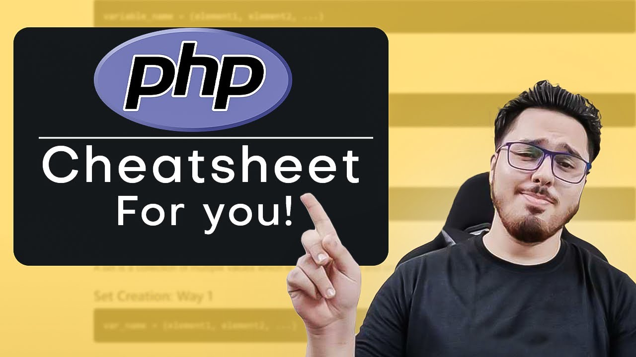 php Cheatsheet 🧾 for Beginners 🔥🔥