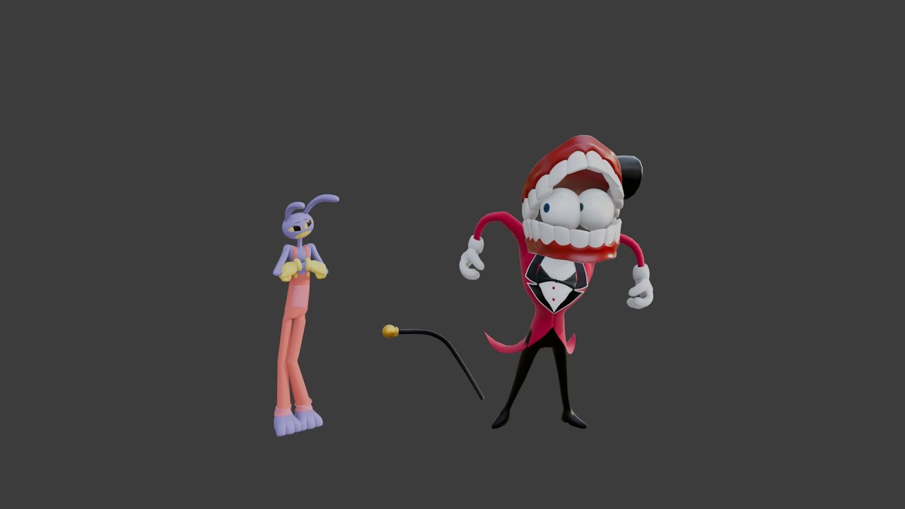[TADC/BLENDER] Trixel Caine v2 Test