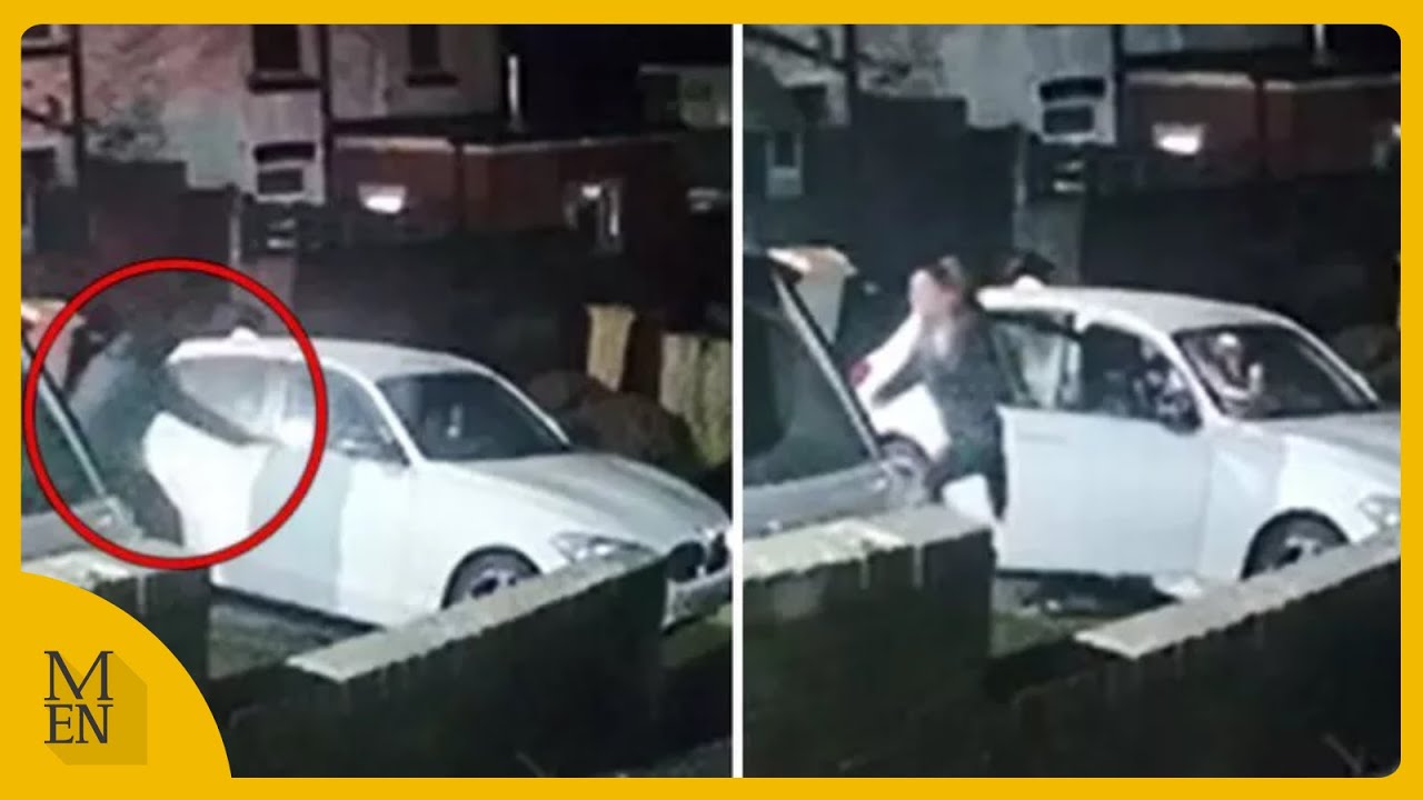 Horror as masked man tries to drag mum out of her BMW in attempted ...