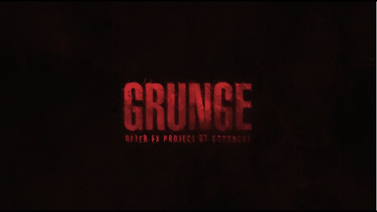 Epic Grunge Logo Reveal | After Effects Template