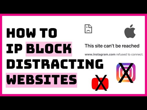 How to Block Websites on Mac (Easy Website blocking tutorial) Instagram, Youtube.