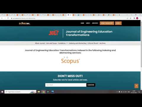 #shorts #scopusjournals #freejournals #scopus #elsevier #education