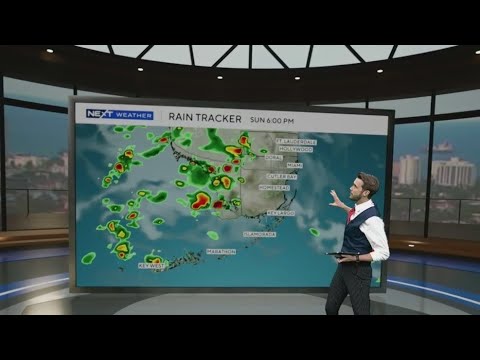 South Florida 6:30 p.m. Weather Forecast 6/22/2025