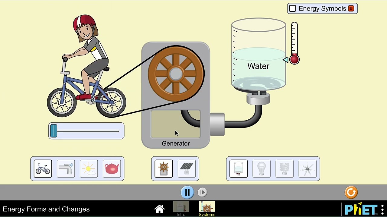 Physical Science Lab - PhET: Energy Forms and Changes