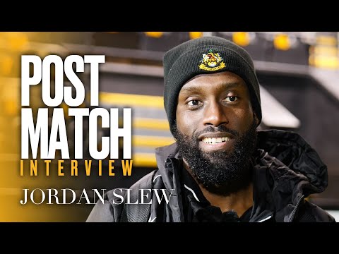 Post Match Interview – Jordan Slew – 22/11/2025 – Southport Central
