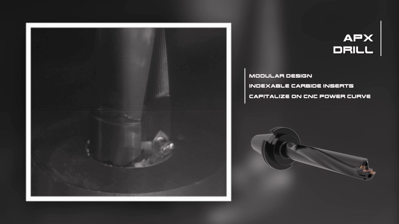 Deep Hole Large Diameter Drill - APX Modular Drilling System