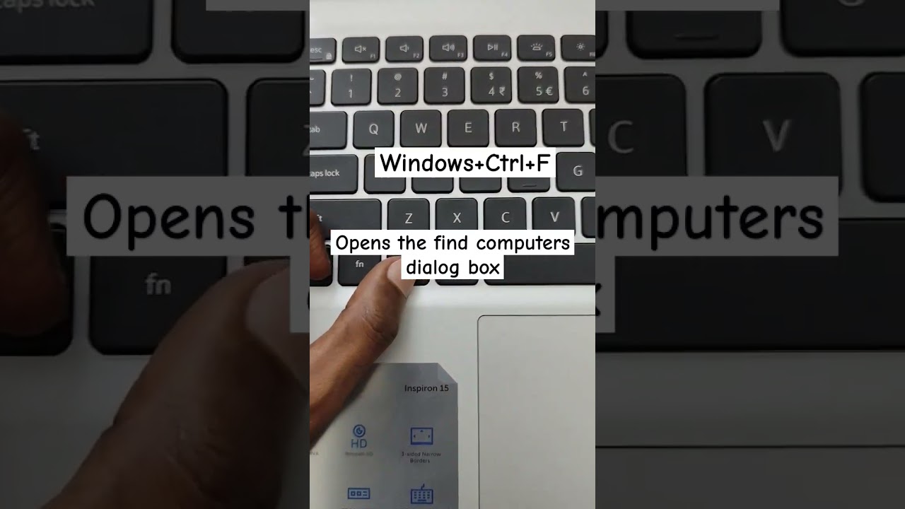 Find computers dialog box open in windows #shorts #windows #computer #tricks #tech