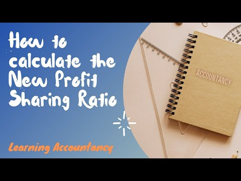 How to calculate the new profit sharing ratio for admission of the partners