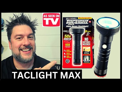 🔦 Taclight Max review. As seen on TV rechargeable flashlight 🔦 [461]