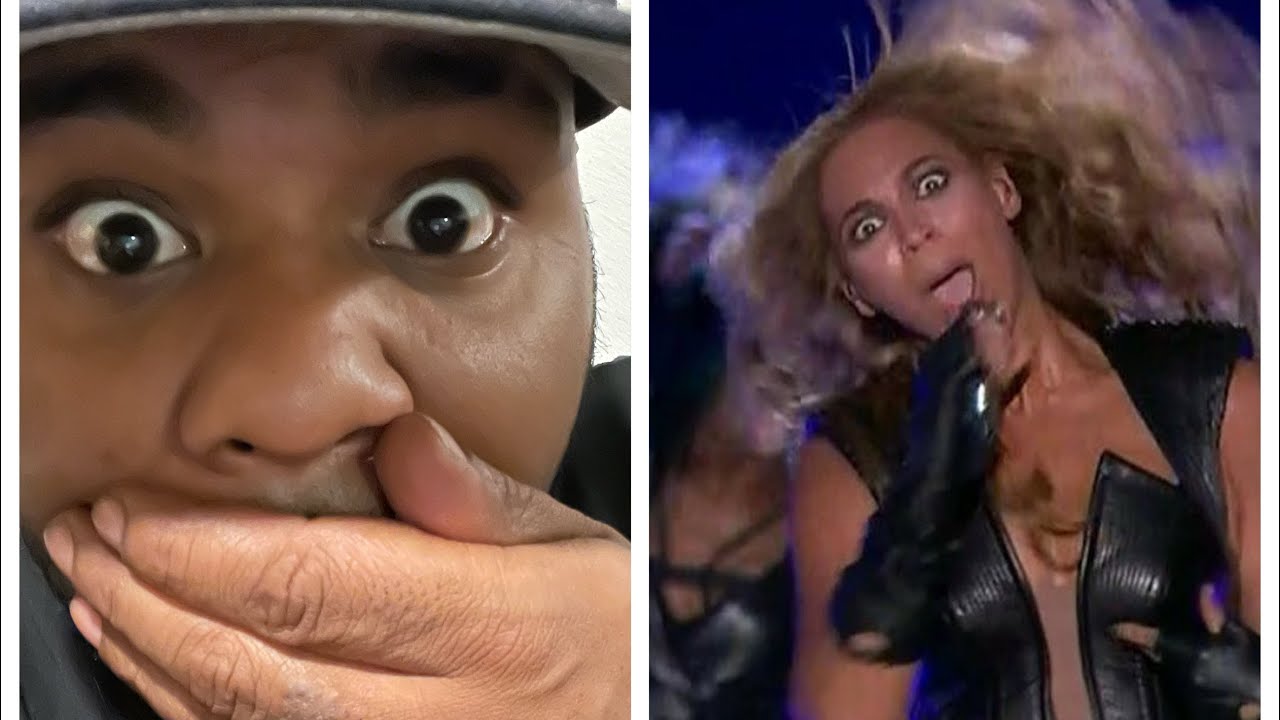Beyoncé demon face appears on stage!