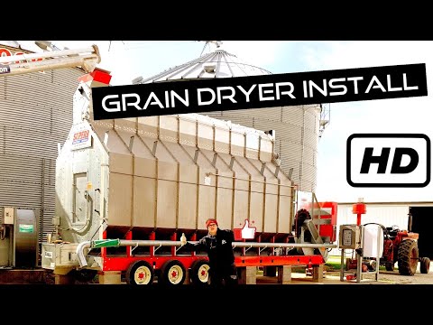 Grain Dryer Installation | Harvest 2019