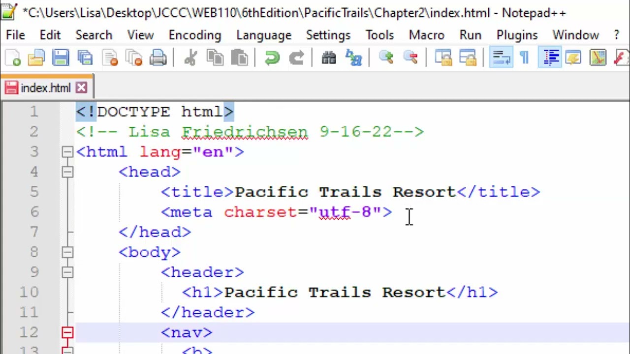 Basics of Web Design - Chapter 2: HTML Basics