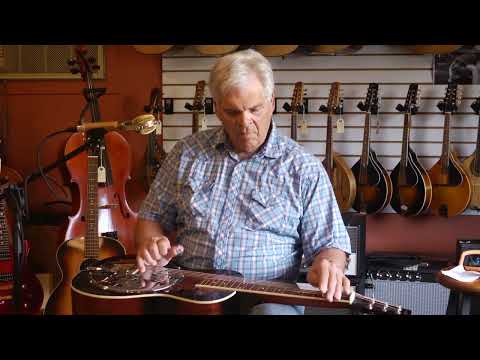 Morgan Monroe Square Neck Dobro 2000s - Sunburst Orphan | Reverb