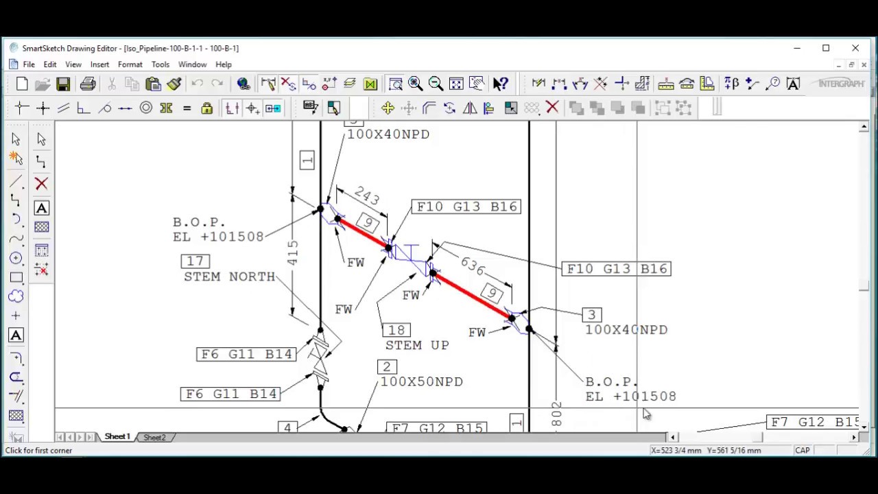 SP3D ISOMETRICS DRAWING TUTORIAL FOR BEGINNERS: BY DRAWINGS AND REPORTS METHOD