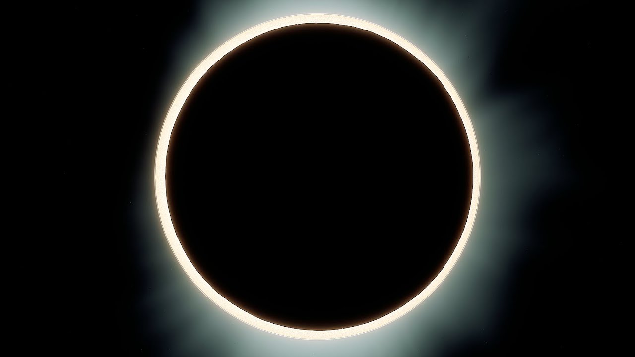 Annular Solar Eclipse June 10, 2021 [Space Engine 0.9.9.0/0.990/0.991 Beta]