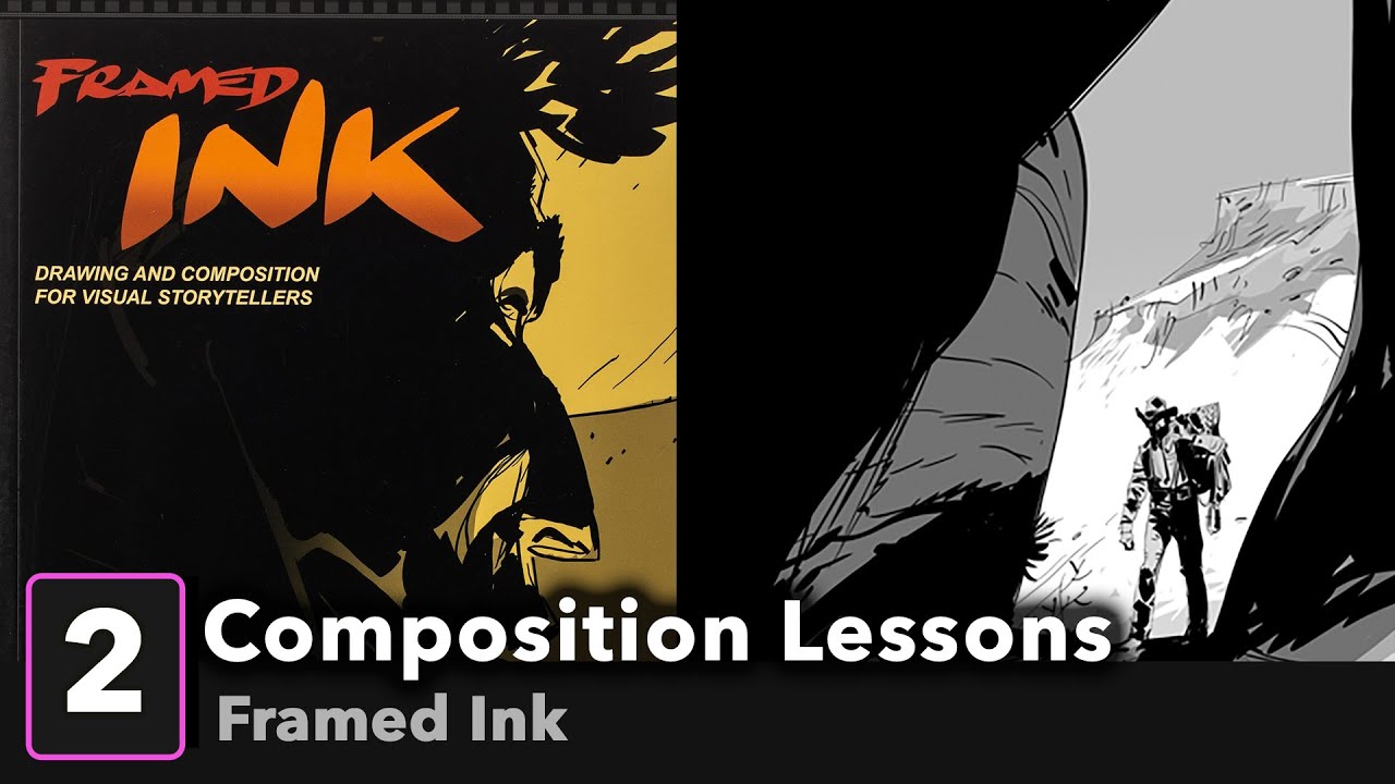 Composition Lessons #2: Framed Ink