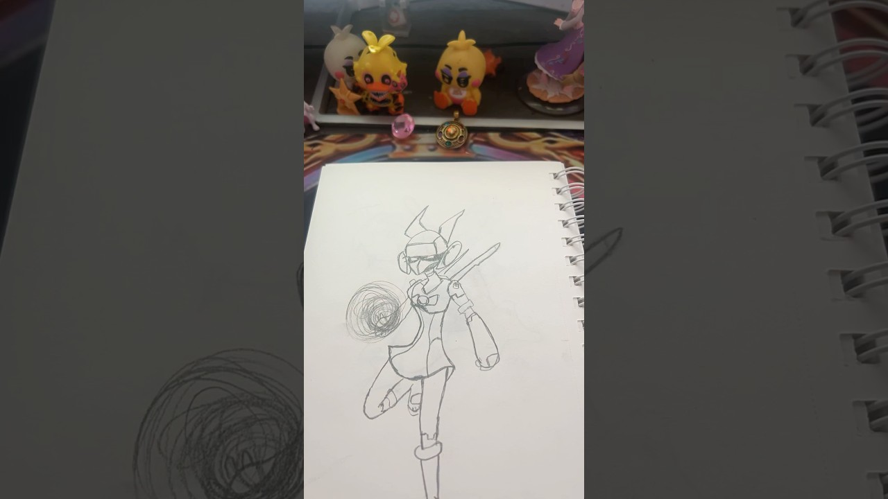 Sari Sumdac drawing from Transformers Animated