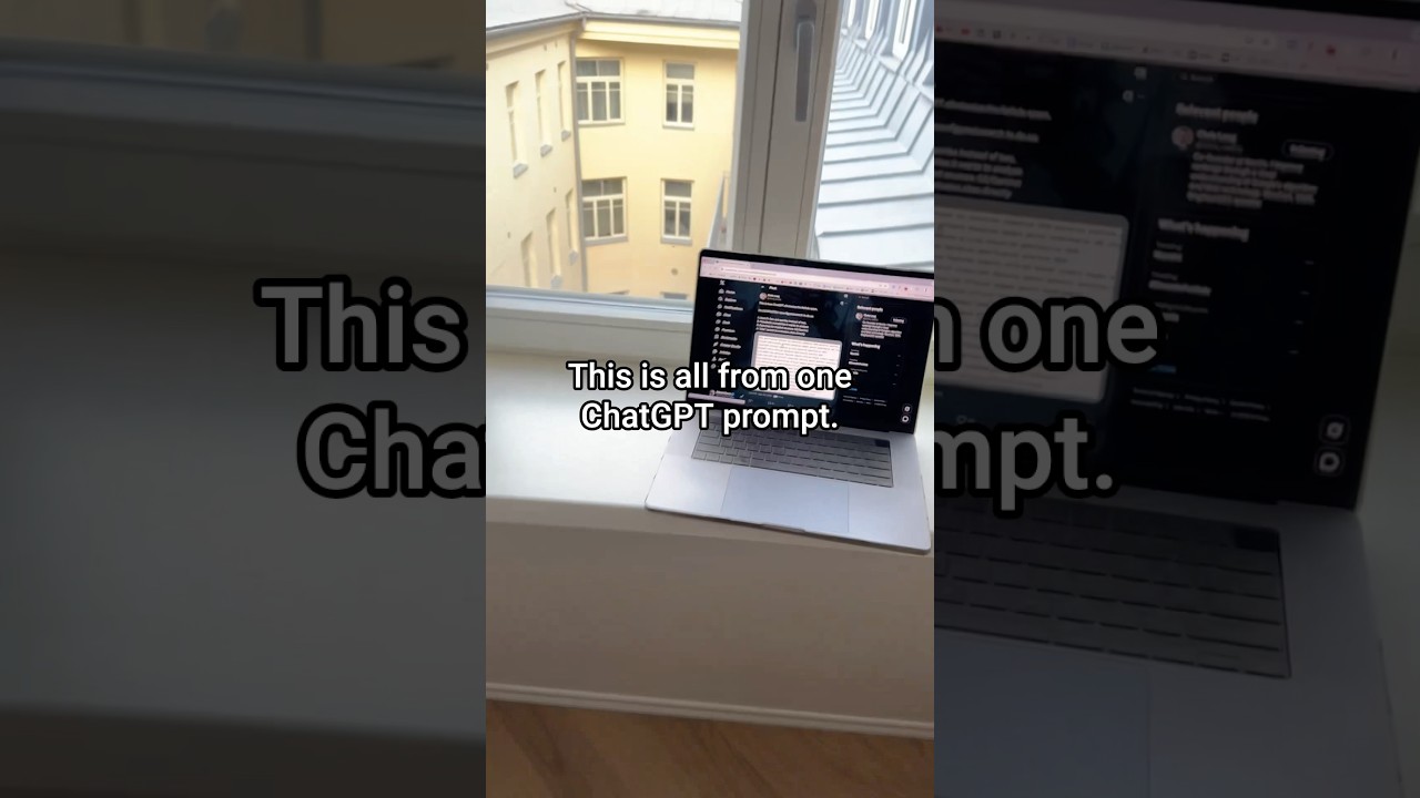 This is all from one ChatGPT prompt…