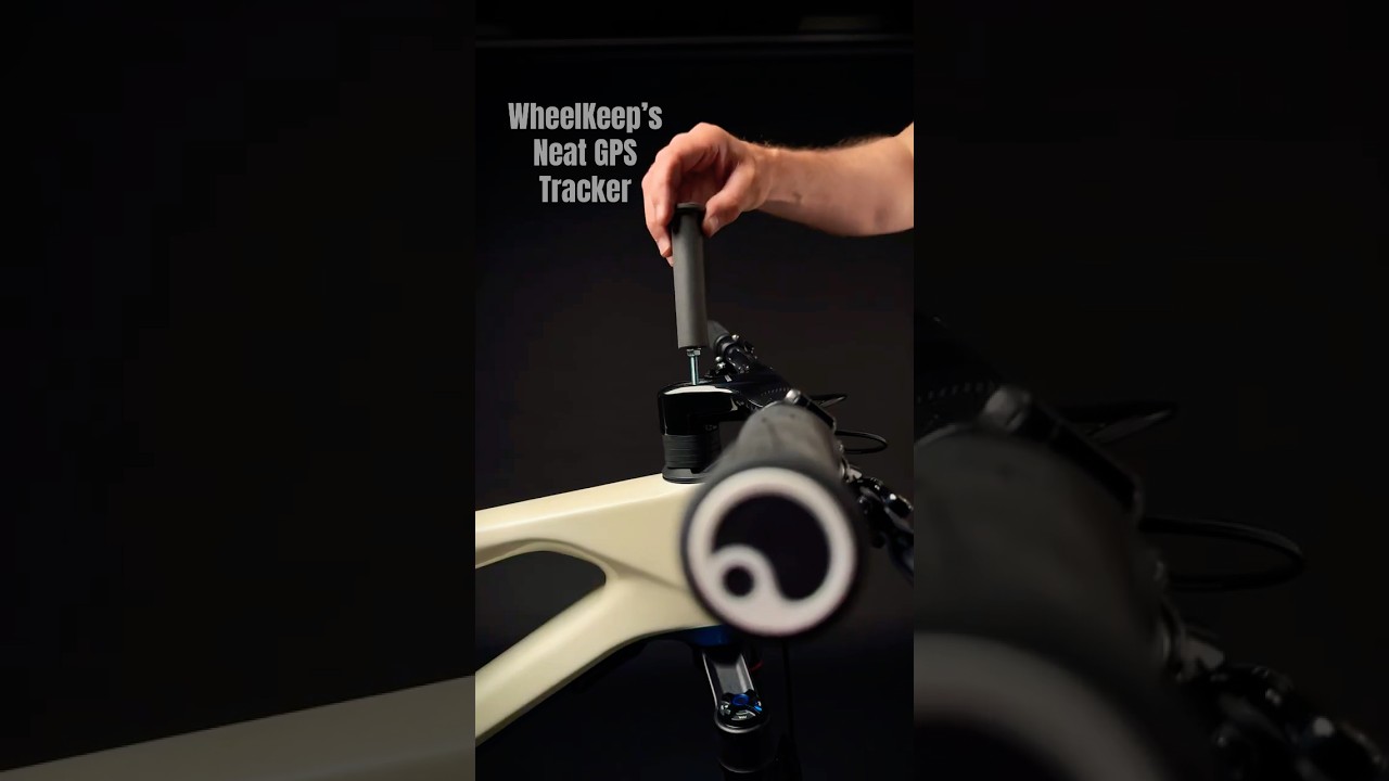 WheelKeep’s GPS tracker is securely concealed inside the fork steerer. Bike security made easy!