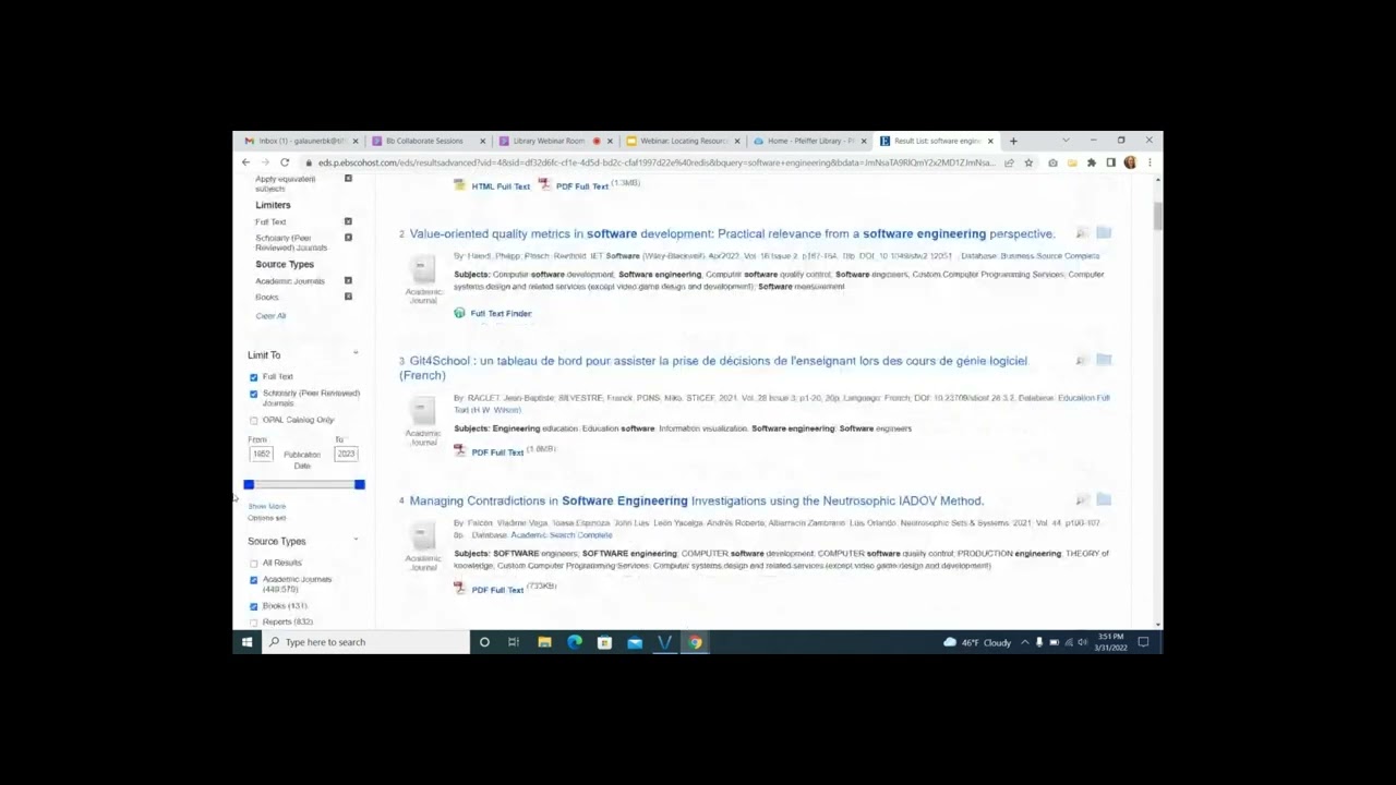 Library Resources for Computer Sciences Students
