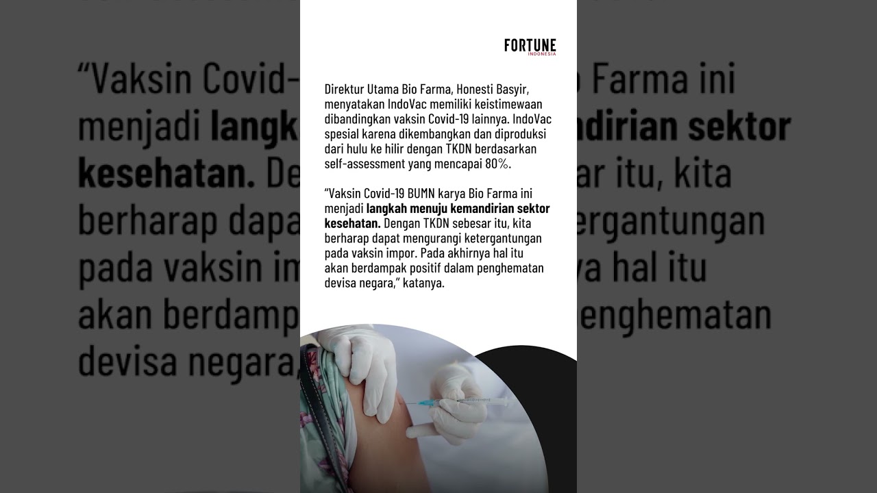 BIO FARMA: Menuju Kemandirian Vaksin.