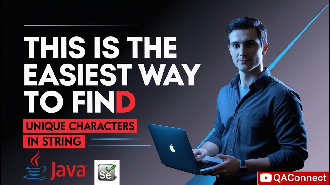 Find All Unique Characters in a String Using Java | Java Interview Question Explained