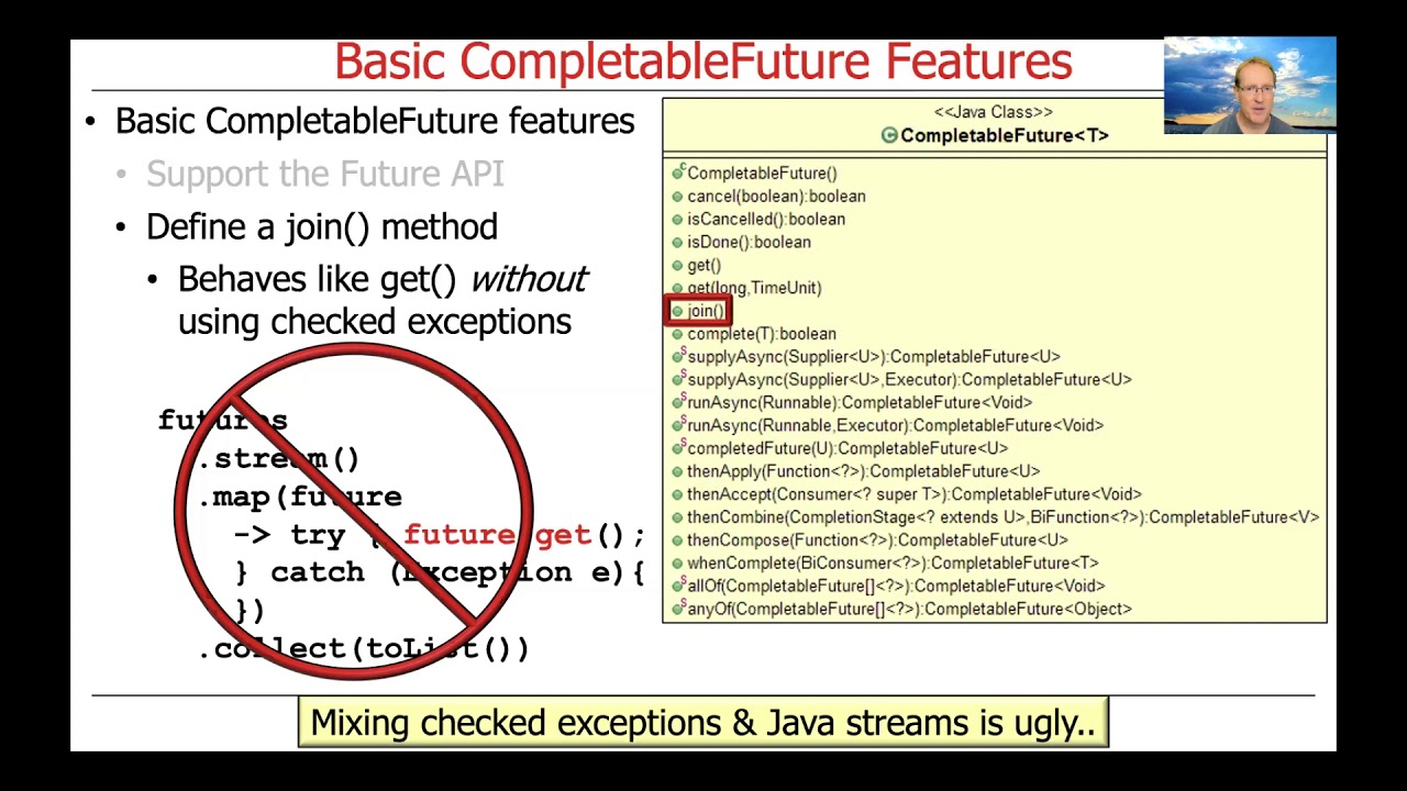 Overview of Basic Java CompletableFuture Features